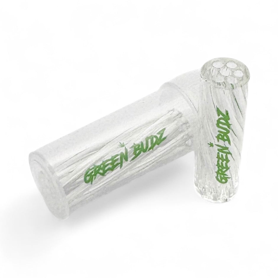 Carbon Filter Tips for Joints | Glass Blunt & Rolling Tips | GREEN BUDZ CBD